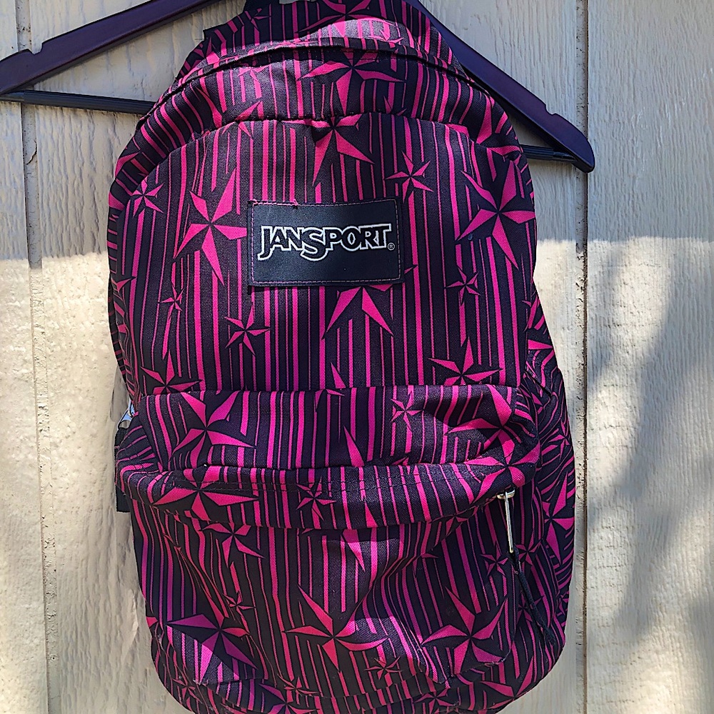 Jansport Backpack Pink Stars - Gem